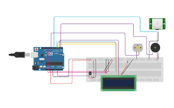 Circuit Design Home Automation System Tinkercad