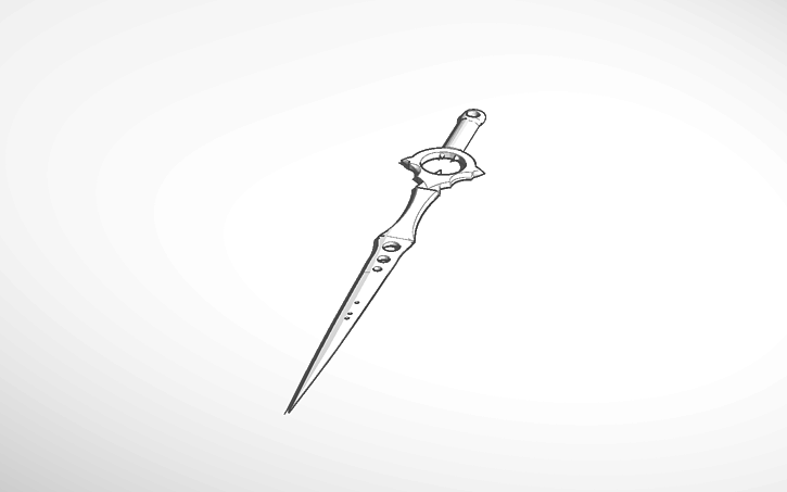 3D design The Infinity Blade | Tinkercad