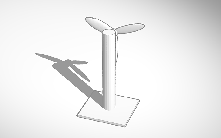 3D design Windmolen - Tinkercad