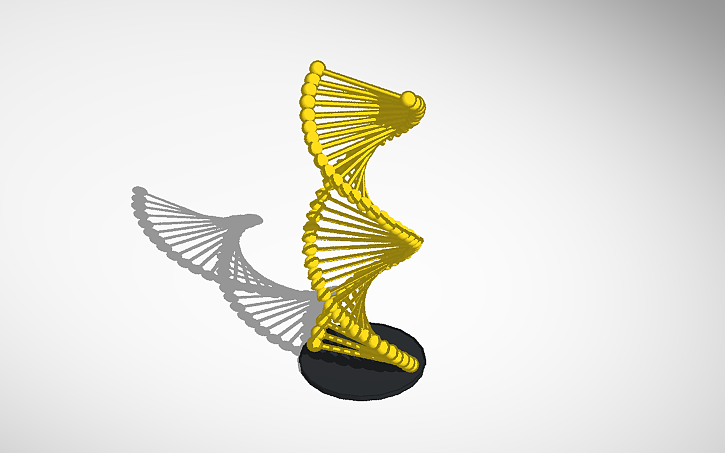 3D design biology trophy - Tinkercad