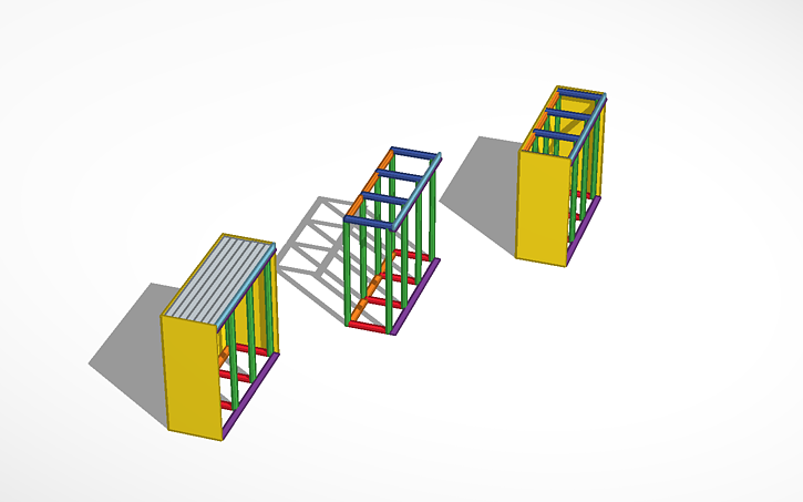 3D design Wardrobe Design 1 | Tinkercad
