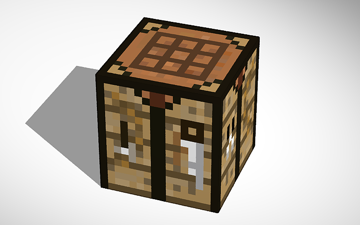 3D design Crafting Table - Tinkercad
