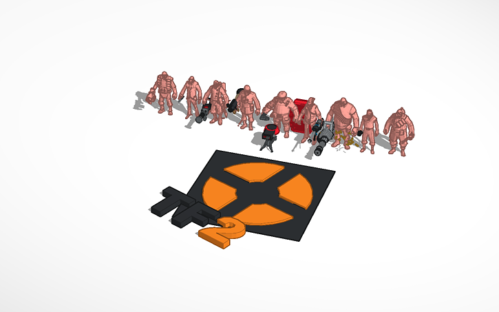 3D design tf2 Meet Them ALL | Tinkercad