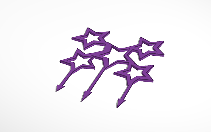 3D design plant trellis - Tinkercad