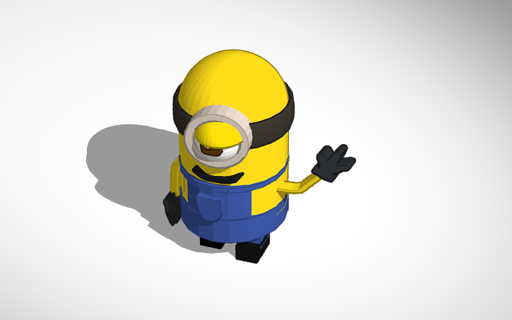 3D design minions - Tinkercad