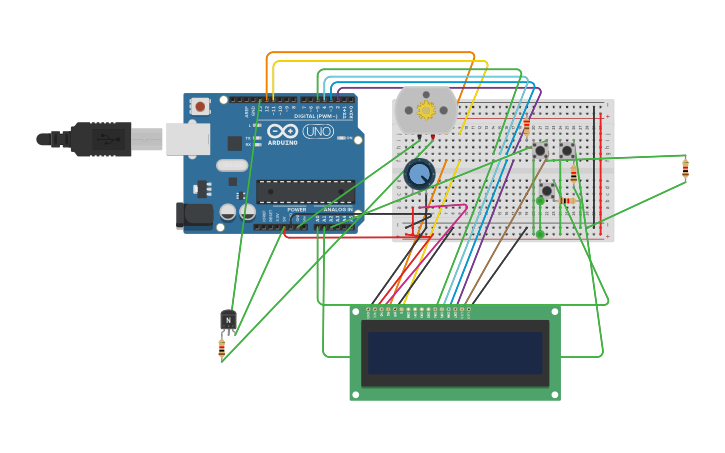 Circuit design Project - Tinkercad