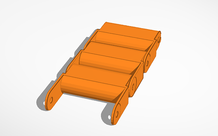 3D design Tank Track - Tinkercad