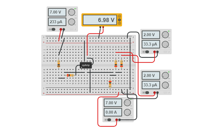 Circuit Design Mod 8 Percobaan 4 Tinkercad