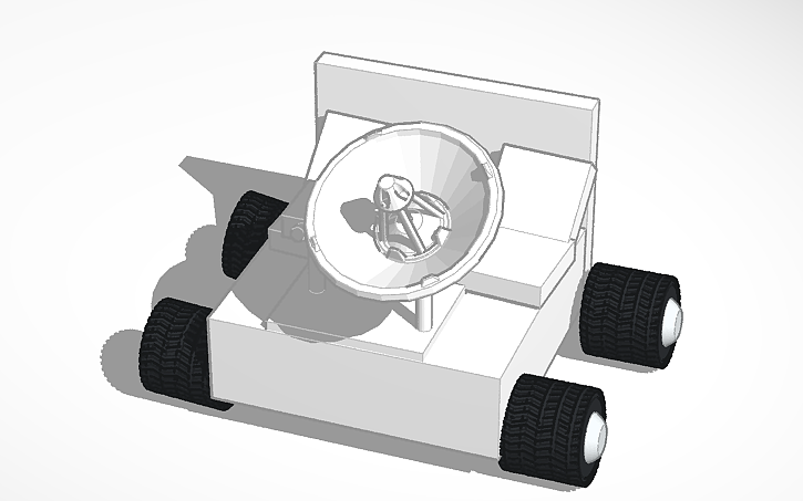 3D design Anya's Lunar Rover - Tinkercad