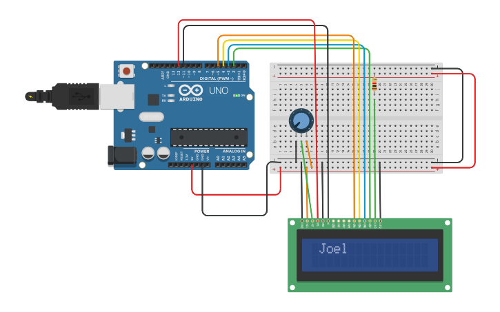 Circuit Design Assignment 8 Level 2 Tinkercad