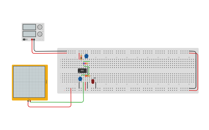 Circuit Design 555 Timer Circuit Tinkercad
