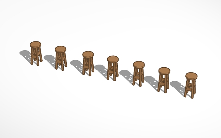 3D design Stool Pigeon - Tinkercad