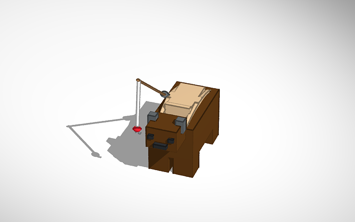 3D design cow - Tinkercad