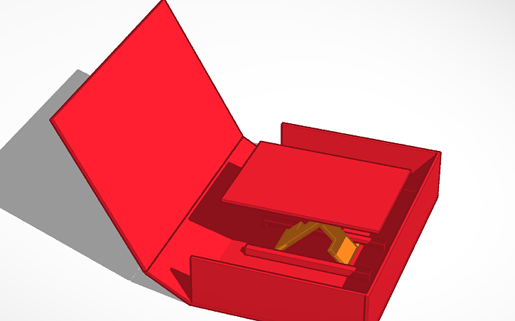 3D design Popup Box - Tinkercad