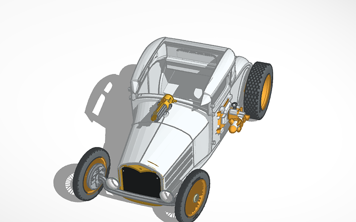 3D design car - Tinkercad
