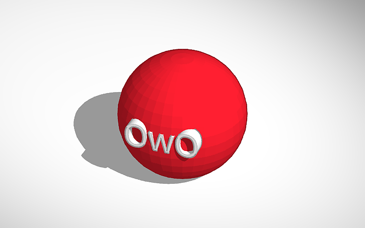 3D design OwO Sovietball (For Sovietball's make me contest). - Tinkercad