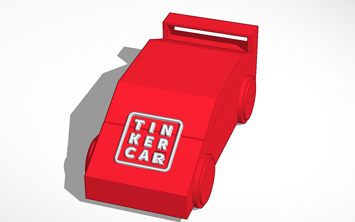 3D design Tinkercar - Tinkercad