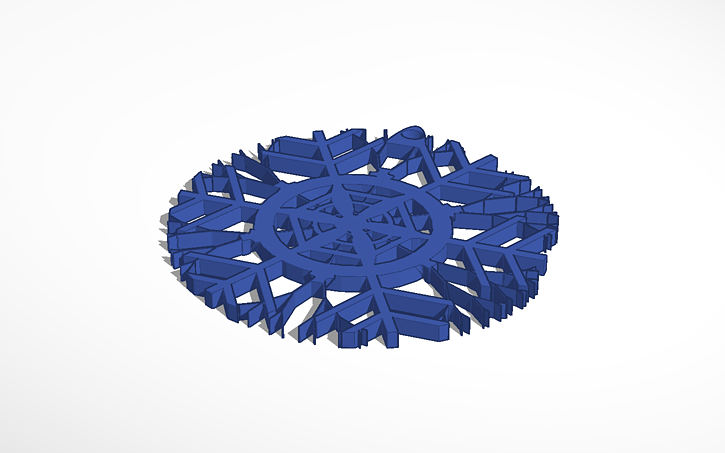 3D design Matthew S snow flake | Tinkercad
