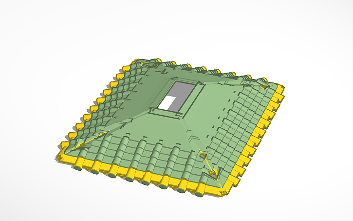 3D design rOOF - Tinkercad