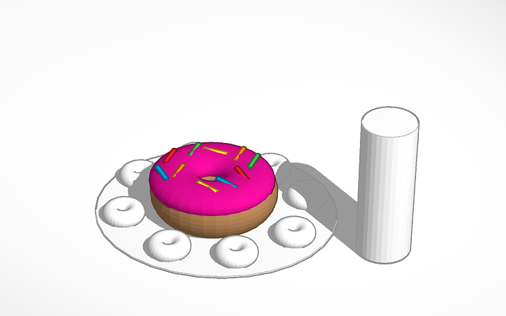 3D design Donut | Tinkercad