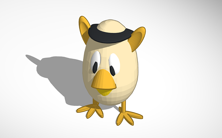 3D design Patrick_Chicken egg | Tinkercad