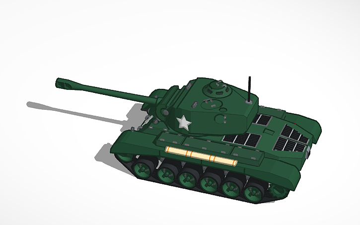 3D design S.J.E.A.F. Tendua ( Panther ) - Tinkercad