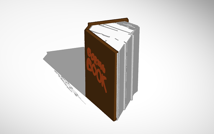 3D design A book - Tinkercad