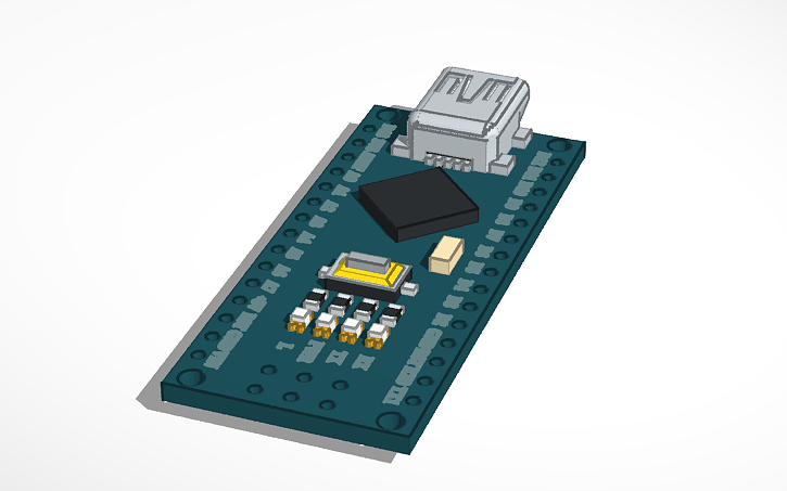 3d Design Warrenton Arduino Nano Tinkercad