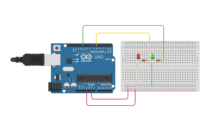 Circuit design PWM | Tinkercad