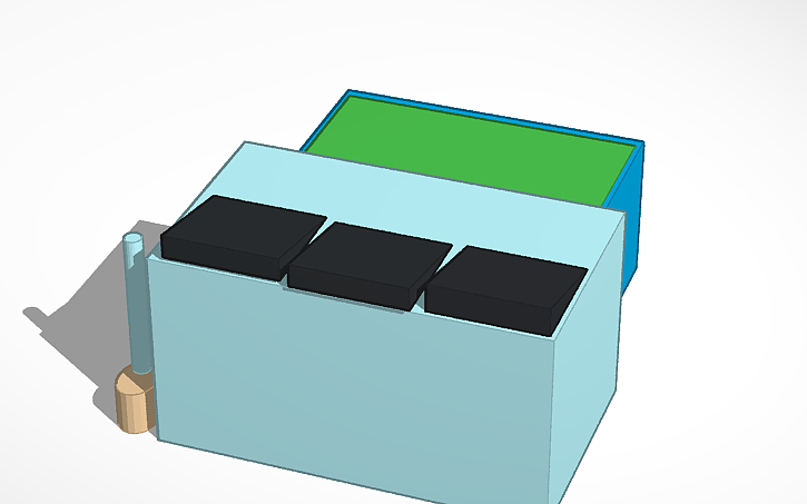 3D design Green Home Project - Tinkercad