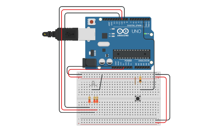 Circuit Design Rgb Светодиод Tinkercad