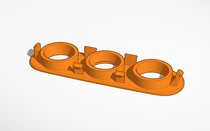 3D design 2008 F150 Cig Lighter Bezel - shorty - Tinkercad