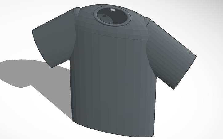 3D design custom tshirt - Tinkercad