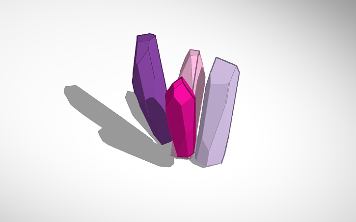 3D design Copy of crystal puzzle tutorial - Tinkercad