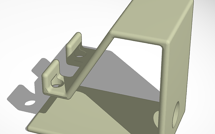 3D design phone holder - Tinkercad