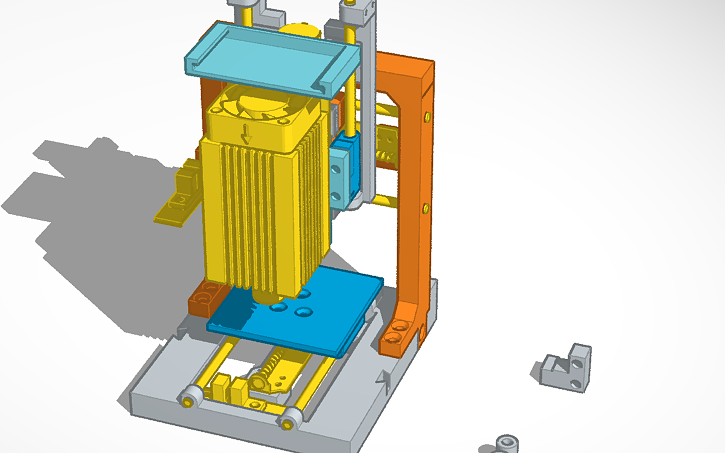 3D design Micro laser engraver - Tinkercad