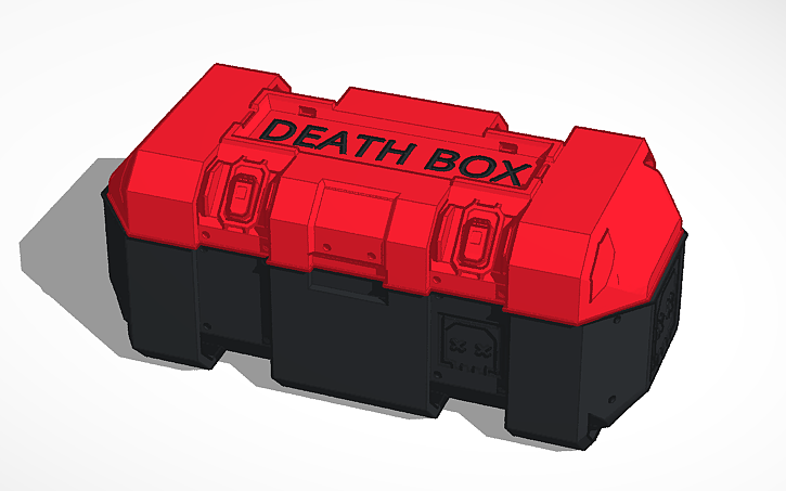 3D design Apex Legends Death Box - Tinkercad