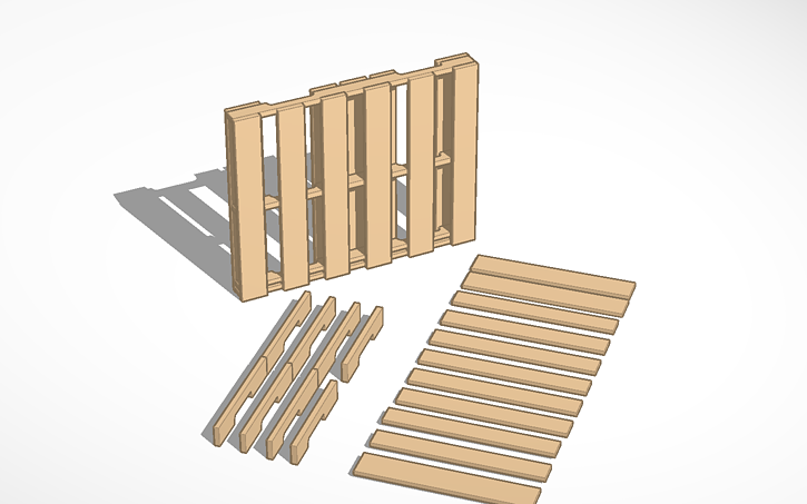 3D design Pallet Kit | Tinkercad