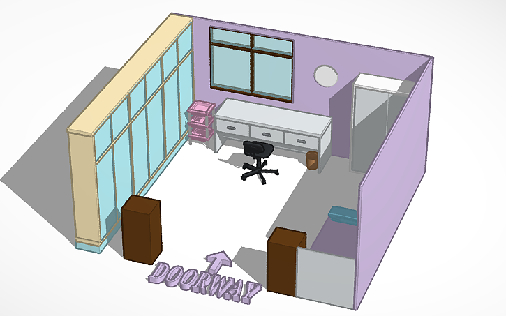 3D design ROOM - Tinkercad
