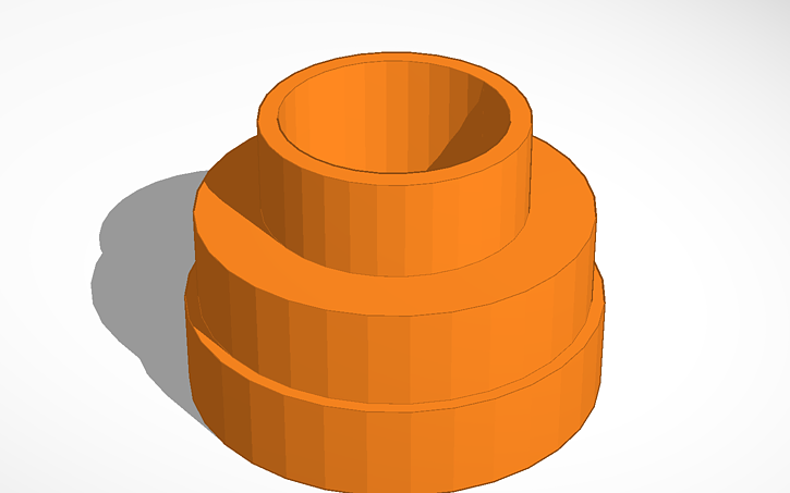 3D design Dust connector - Tinkercad