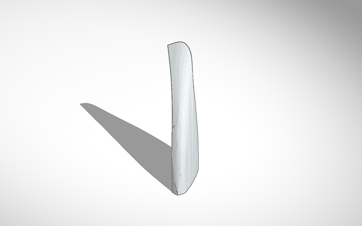 3D design Split Canoe STL - Tinkercad