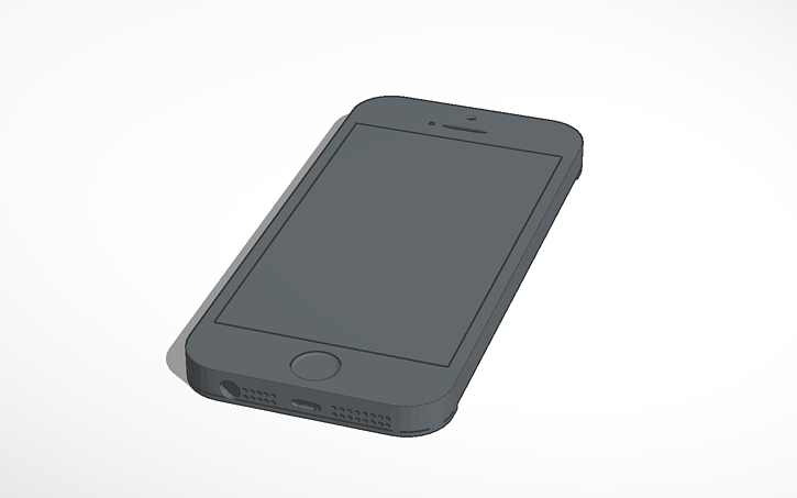 3D design Iphone - Tinkercad