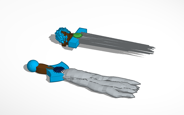 3D design good swords - Tinkercad