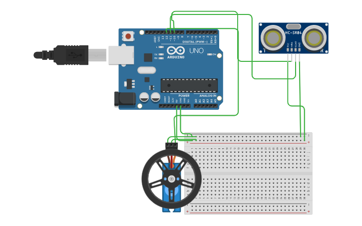 Circuit Design Radar Tinkercad
