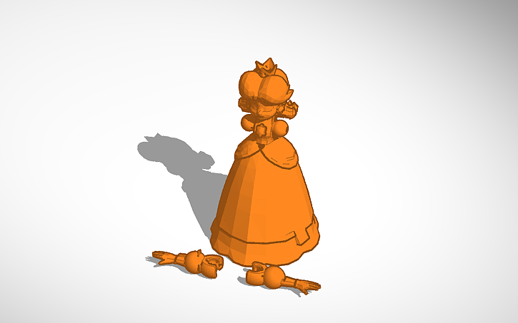 3D design Daisy Action Figure - Tinkercad