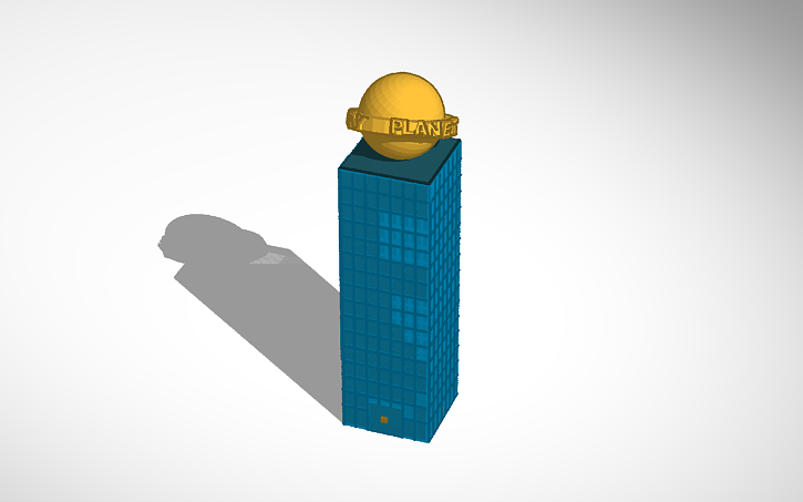 3D design The Daily Planet - Tinkercad