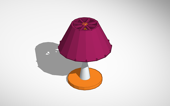 3D design Table Lamp - Tinkercad