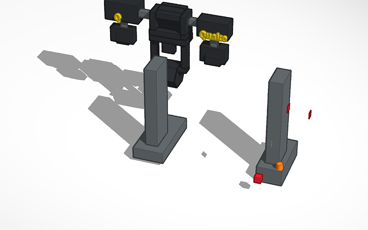 3D design Quake mech | Tinkercad