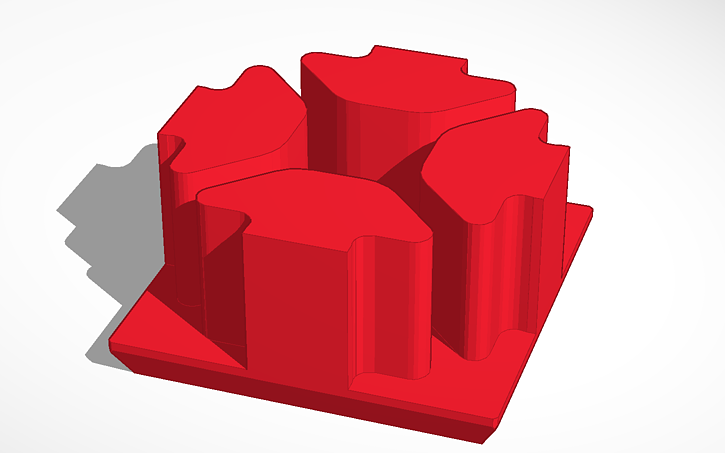 3D design 8020 Series 10 End Plug - Tinkercad