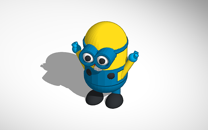 3D design Minion | Tinkercad
